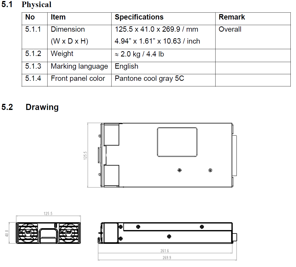 ESR-48/56AC Delta Telecom power rectifier